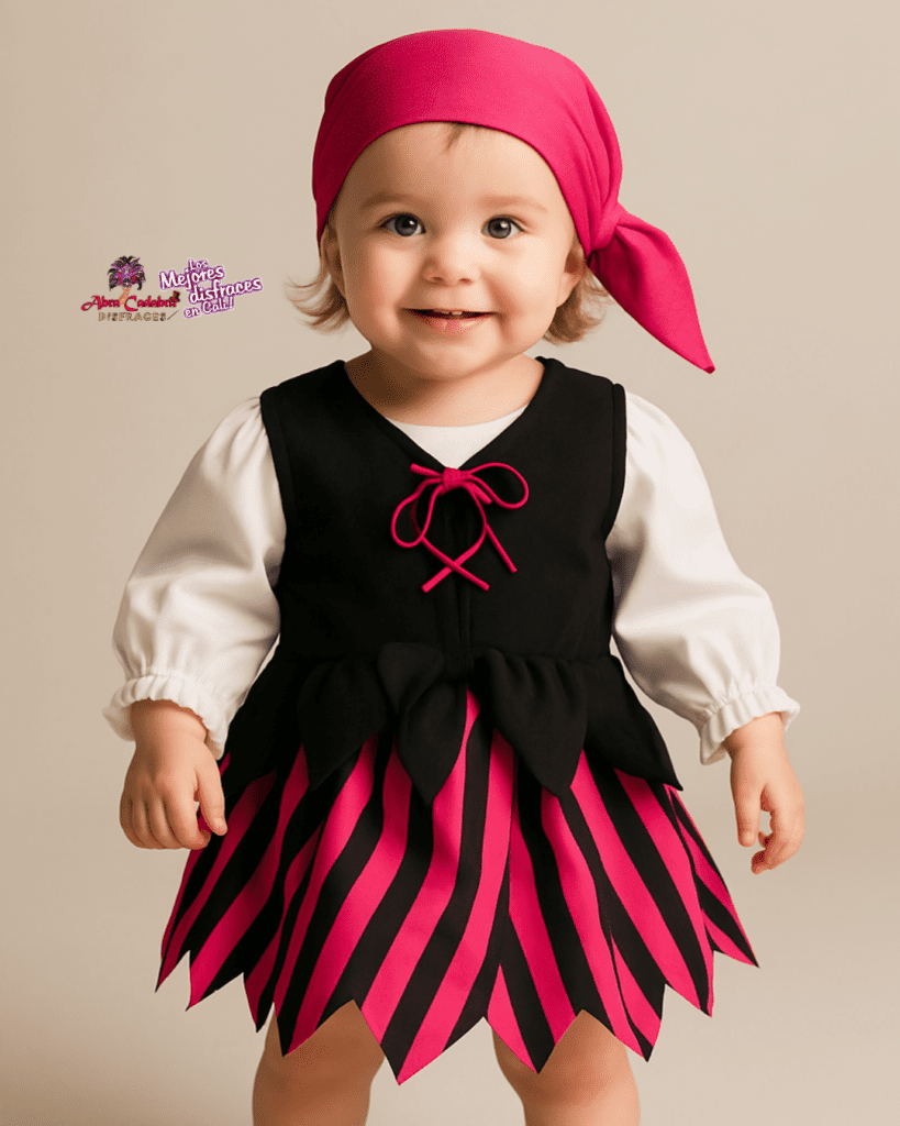 Pirata Rosada Bebé ⚓🏴‍☠️💖 - Abracadabra